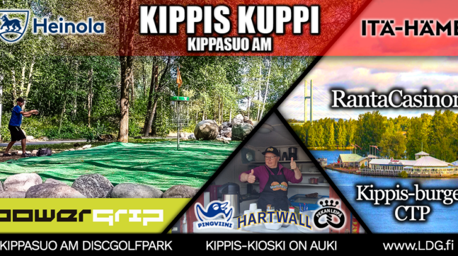 Frisbeegolf: Kippis Kuppi 2024 → Kippis Kuppi-finaali Kippasuo AM - Heinola